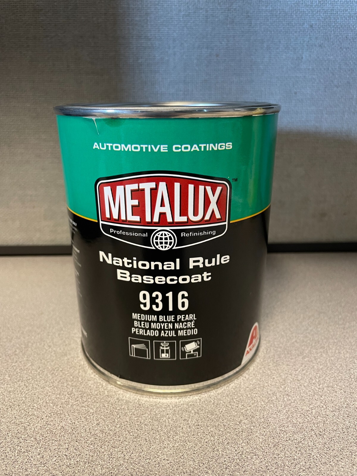 AXALTA METALUX 9316 / CHALLENGER CH5068 MEDIUM BLUE PEARL | eBay