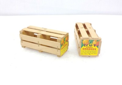 2 Vintage Loft Candy Oranges Crates | eBay