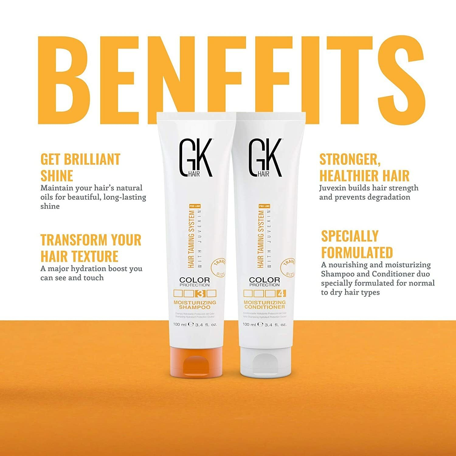 GK HAIR Global Keratin Moisturizing Set 100 ml Deep Conditioner 200g ...