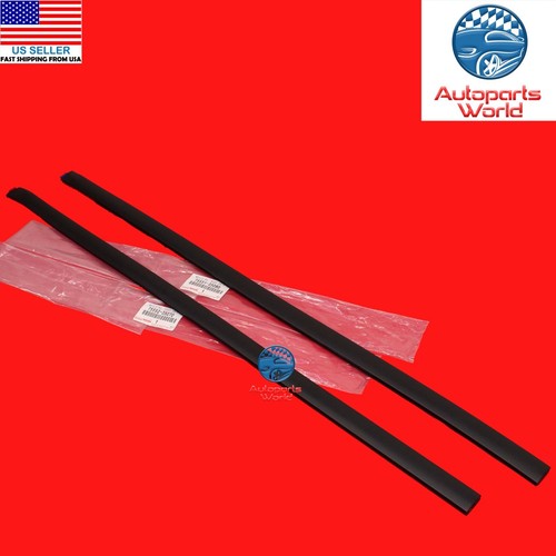 GENUINE OEM TOYOTA 10-24 4RUNNER RH & LH FRONT ROOF DRIP SIDE FINISH ...