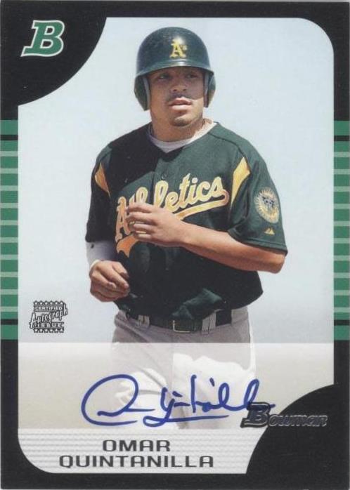 2005 Bowman - Omar Quintanilla #141 Autographs (AU) for sale online | eBay