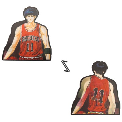 Shohoku Slam Dunk Rukawa Kaede Anime Decor Decal Sticker Peeker ...