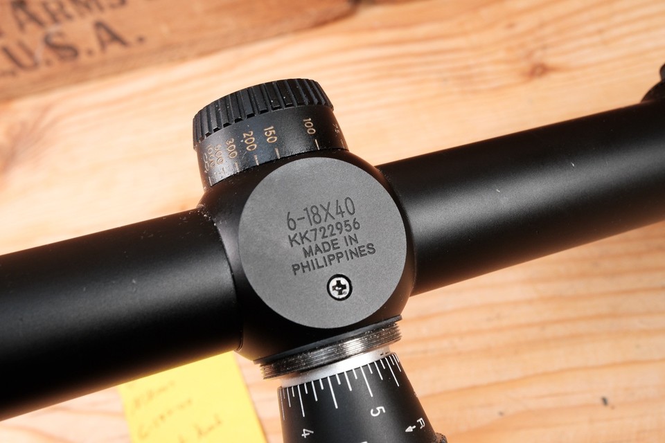 G448 Nikon Buckmasters 6-18X40 Side Focus Target Knobs Fine Crosshair ...