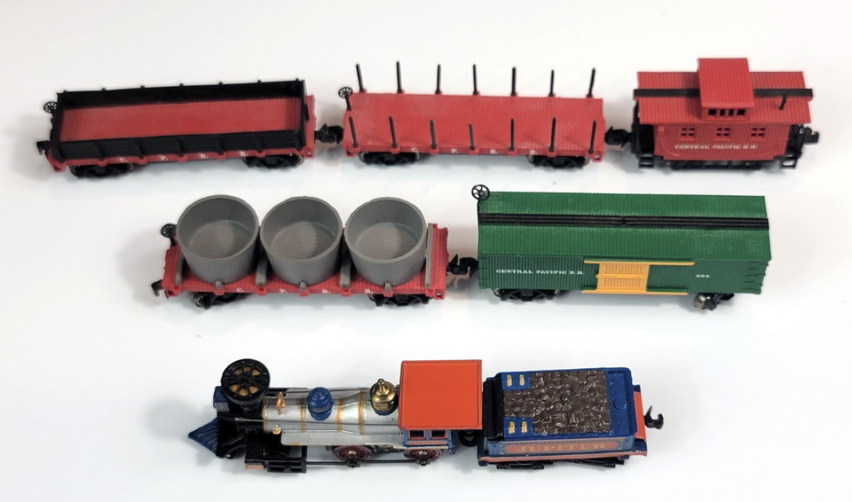 N Scale - Bachmann - The Old Timer Freight Train w/ 5 Cars - Jupiter 4 ...