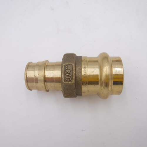 10 Pack Uponor 3/4" Brass ProPEX Expansion x Copper Press Adapters ...