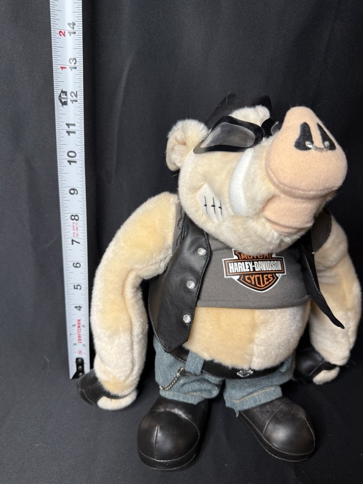 Harley-Davidson “Road Hog” Biker Club Plush (2006) | eBay