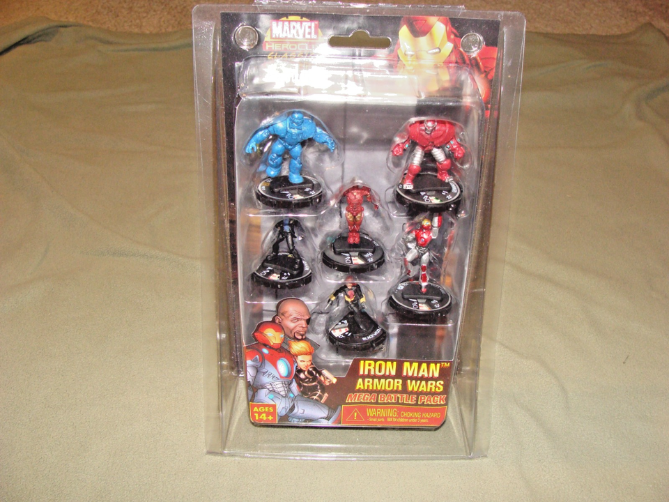 Marvel HeroClix Miniatures: Iron Man Armor Wars Mega Pack | eBay
