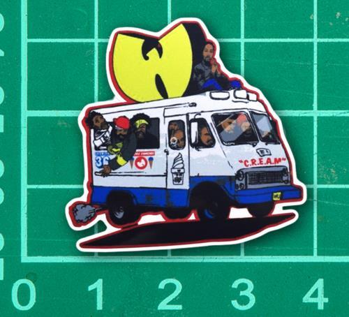 Wu-Tang Ice Cream Truck Sticker Decal wutang | eBay