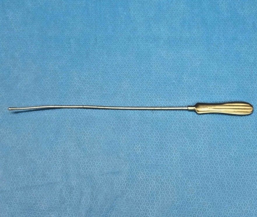 Aesculap EO012R Stainless Curved 33cm Malleable Sims Uterine Probe ...