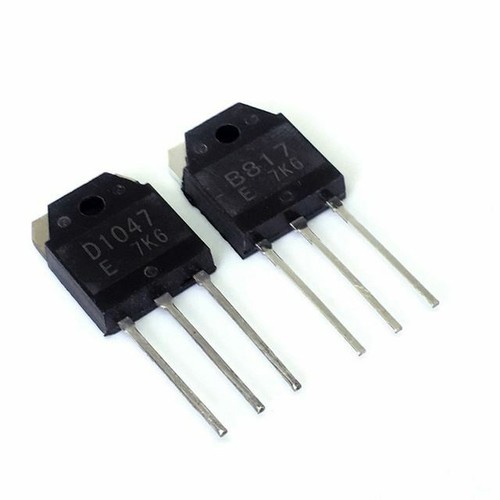 2SB817 + 2SD1047 Pair Transistors B817 + D1047 PNP+NPN Power 100W 12A ...