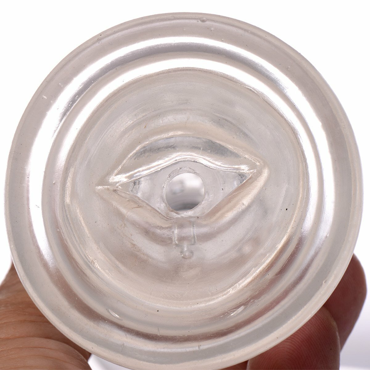 Discreet Male Sex Toy Clear Cock Stroker Sleeve Masturbation ...