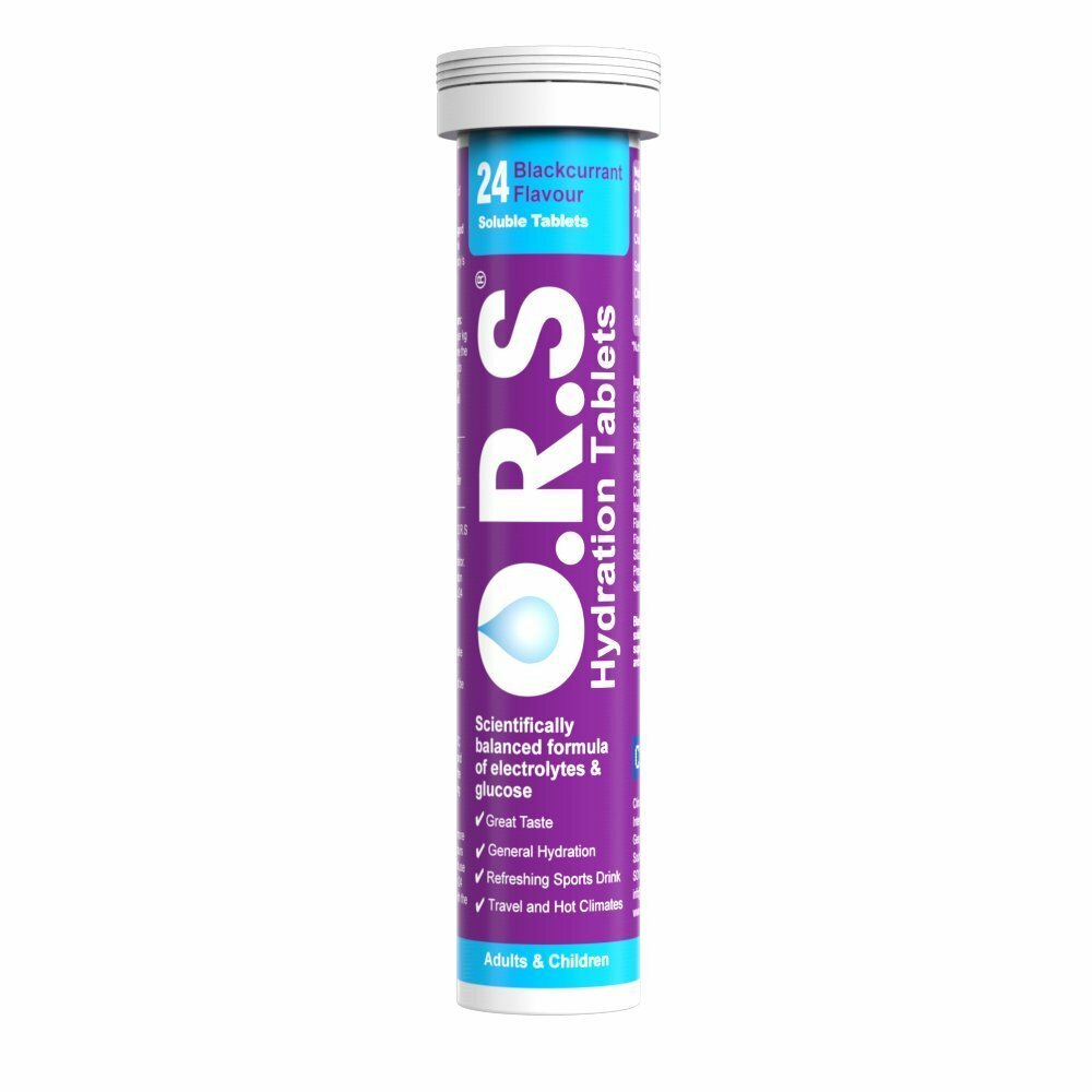 ORS Oral Hydration Salts Blackcurrant Flavour - 24 Tablets | eBay