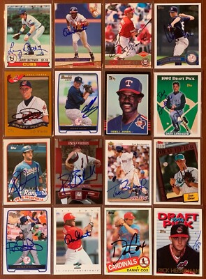 DAN EHLER Florida Marlins DRAFT PICK 1994 Topps Baseball SIGNED ...