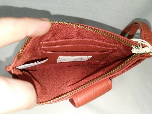 Zip Closure Wristlet Wallet ID Handbag - Universal Thread, Red | eBay