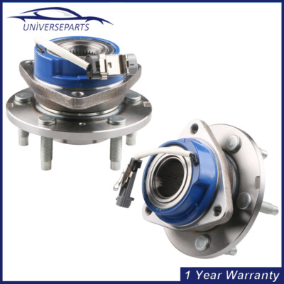 2 Pcs Front Wheel Hub & Bearing Assembly for Chevy Pontiac W/ABS 513121 ...