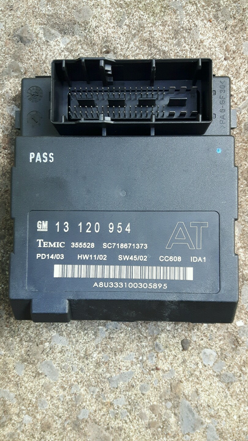VAUXHALL VECTRA C BODY CONTROL MODULE ECU 13120954/355528 | eBay UK