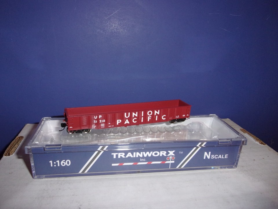 N SCALE TRAINWORX 25207-32 UNION PACIFI/31210 50' GONDOLA | eBay