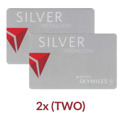 Delta Silver Medallion Status for 2 (yes two!) People - Through 1/31 ...