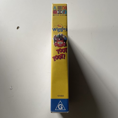 The Wiggles Toot Toot! Original VHS Tape 1998 ABC Video Murray Jeff ...