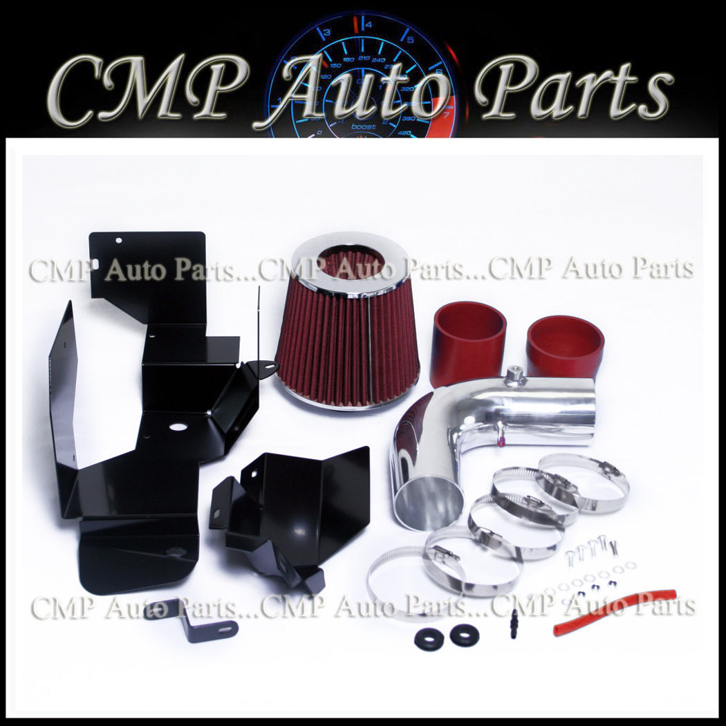 RED HEATSHIELD COLD AIR INTAKE KIT FIT 2007-2012 VW BEETLE EOS TIGUAN 2 ...