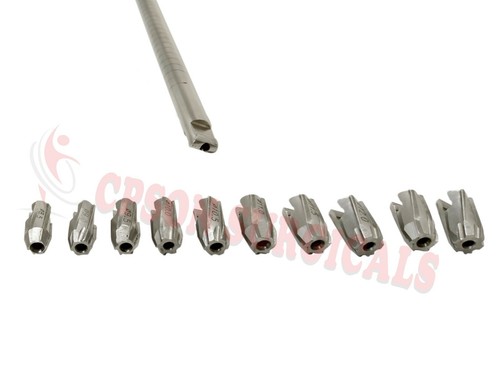 Orthopedic Cannulated Flexible Reamer Shaft Set of 12pcs Veterinary ...