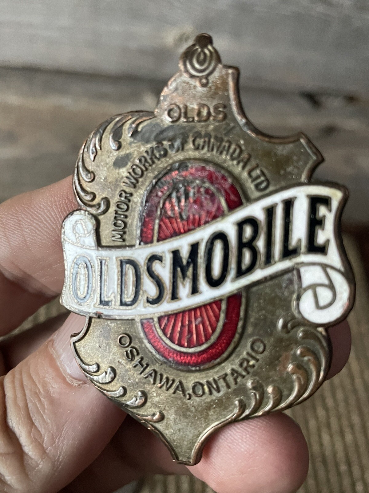 Vintage Oldsmobile Hood Ornament Car Badge Emblem | eBay