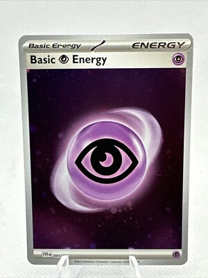 Basic Psychic Energy Rare Galaxy Holo Swirl Scarlet & Violet 151 ...