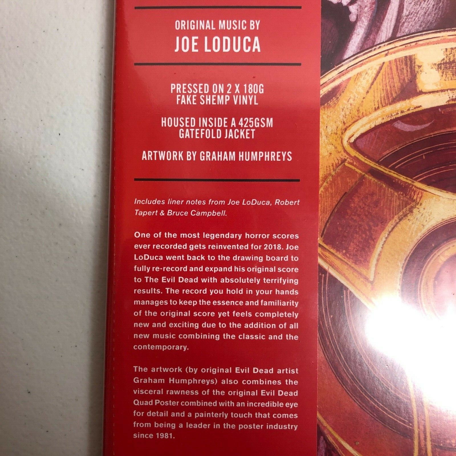 The Evil Dead a Nightmare Reimagined Fake Shemp Vinyl 2 LP Record MONDO ...