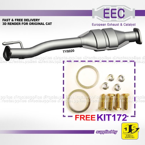 EEC CATALYST TY8020 RAV-4 2.0 16V 3S-FE ATV-SUV PETROL 1996-2000 FREE ...