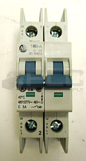 Nuovo Allen Bradley 1489-A2C030 Ser A Interruttore Miniaturizzato 2P 3A ...