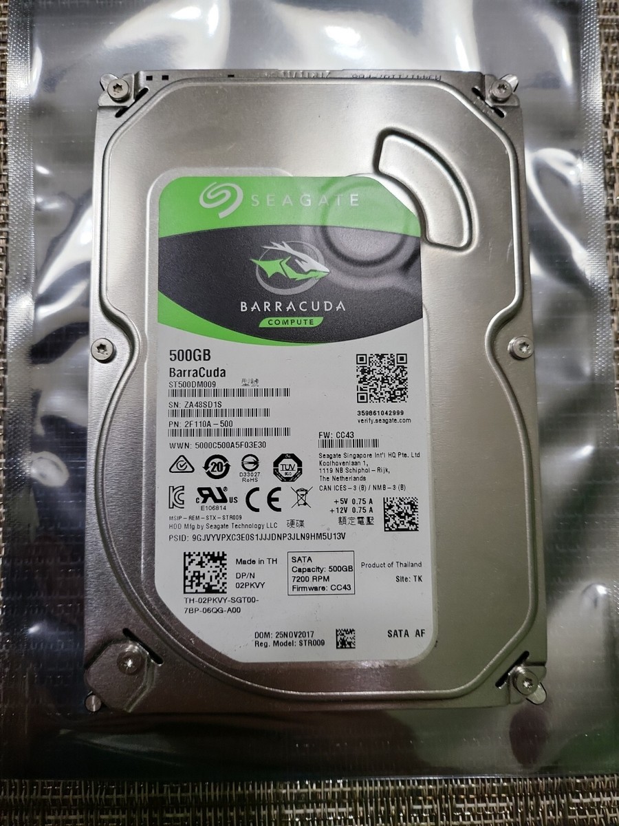 Seagate Barracuda 500gb Hdd
