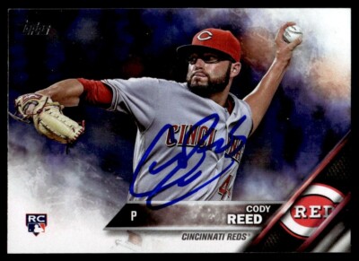 2016 Topps Update Foil Baseball Cody Reed Auto Cincinnati Reds #US34 ...