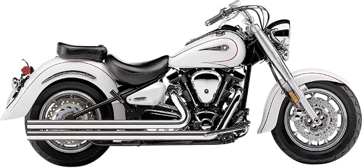 Cobra 2922T Speedster Exhaust with Powerport 08-14 Yamaha XV 1700 Road ...