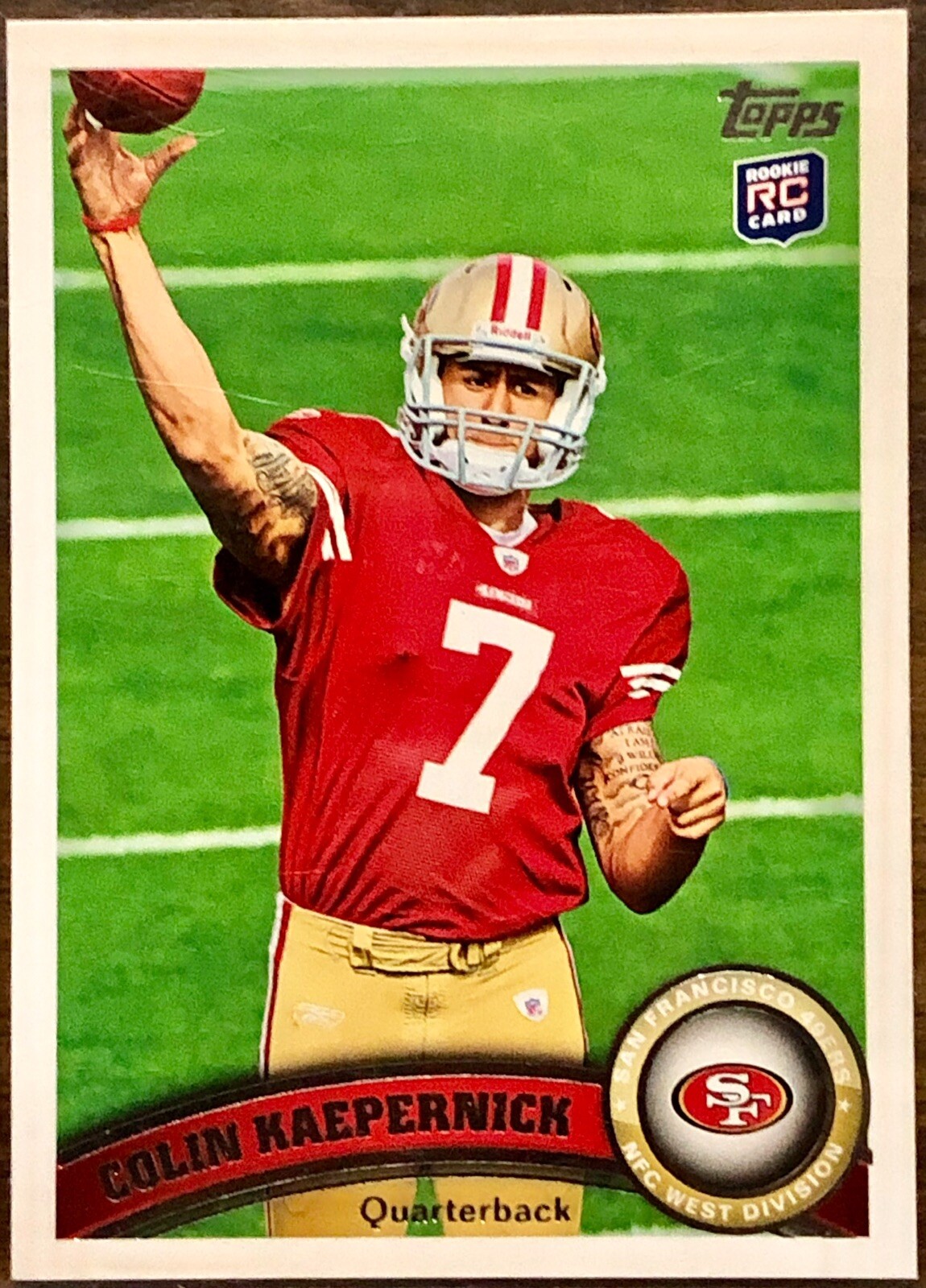 2011 Topps " Colin Kaepernick" Rookie Card | eBay