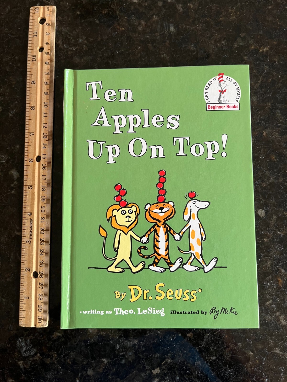 Dr. Seuss Theo LeSieg beginner book Ten apples on top! Hardcover #8 6. ...