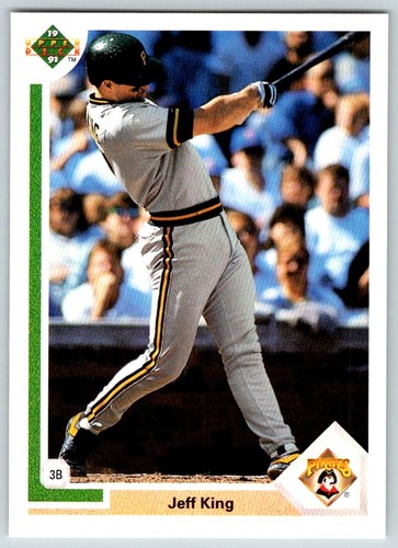 1991 UPPER DECK JEFF KING PITTSBURGH PIRATES #687 | eBay