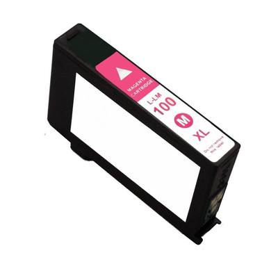 Compatible For Lexmark # 100XL Magenta Ink 100 XL Prevail Pro705 ...