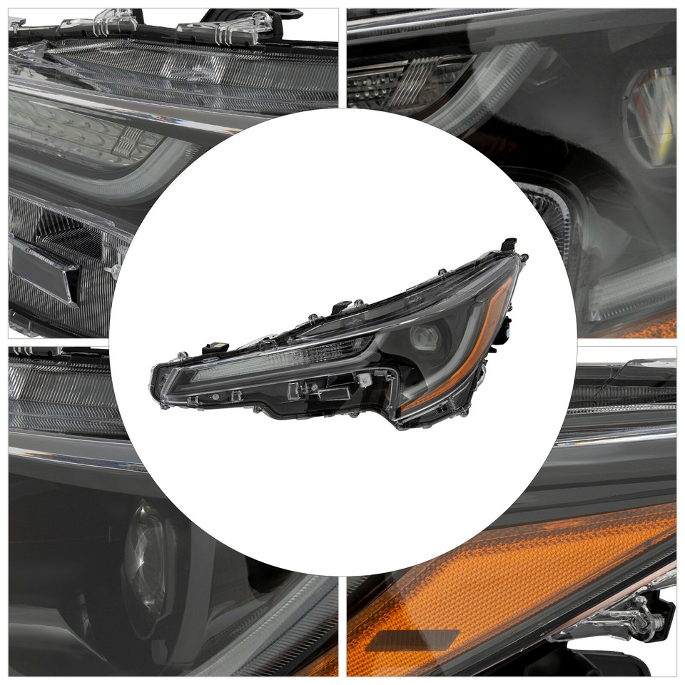 Left Side Headlight Headlamp For 2023-2024 Toyota Corolla LLE ...