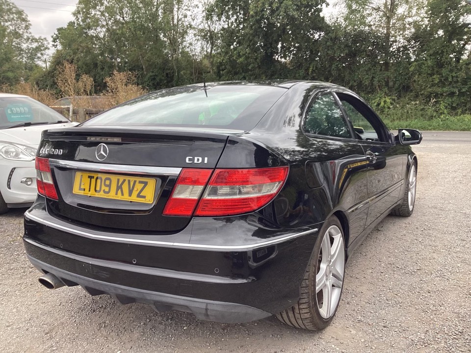 2009 Mercedes-Benz CLC Class CLC 200 CDI Sport 3dr Automatic COUPE ...
