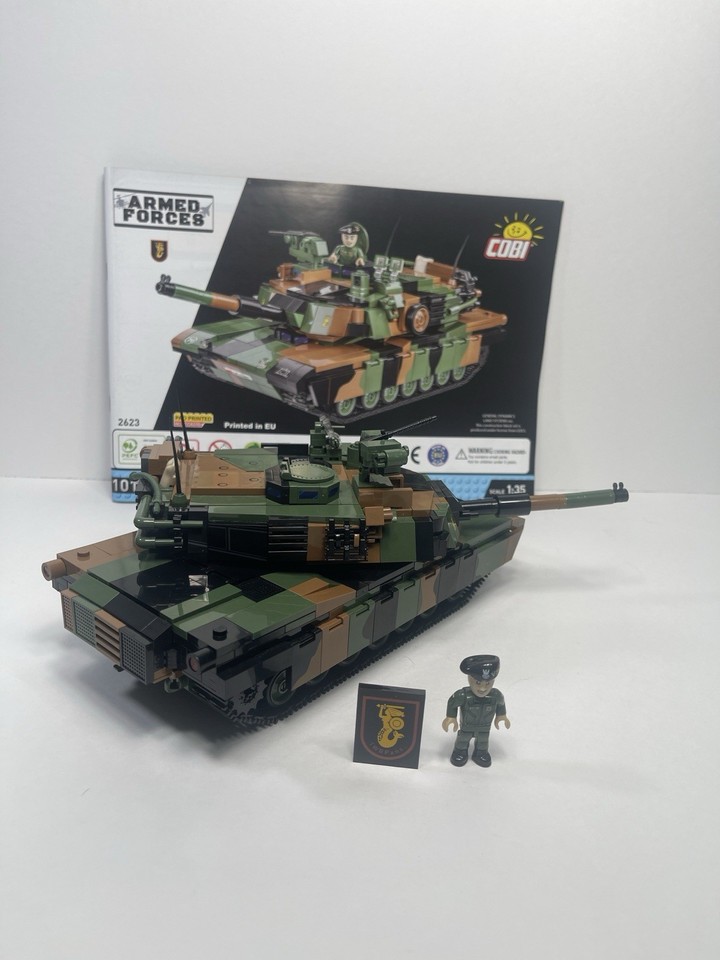 Cobi Toys M1A2 Abrams SEPv3 Polish Army Tank #2623 | eBay