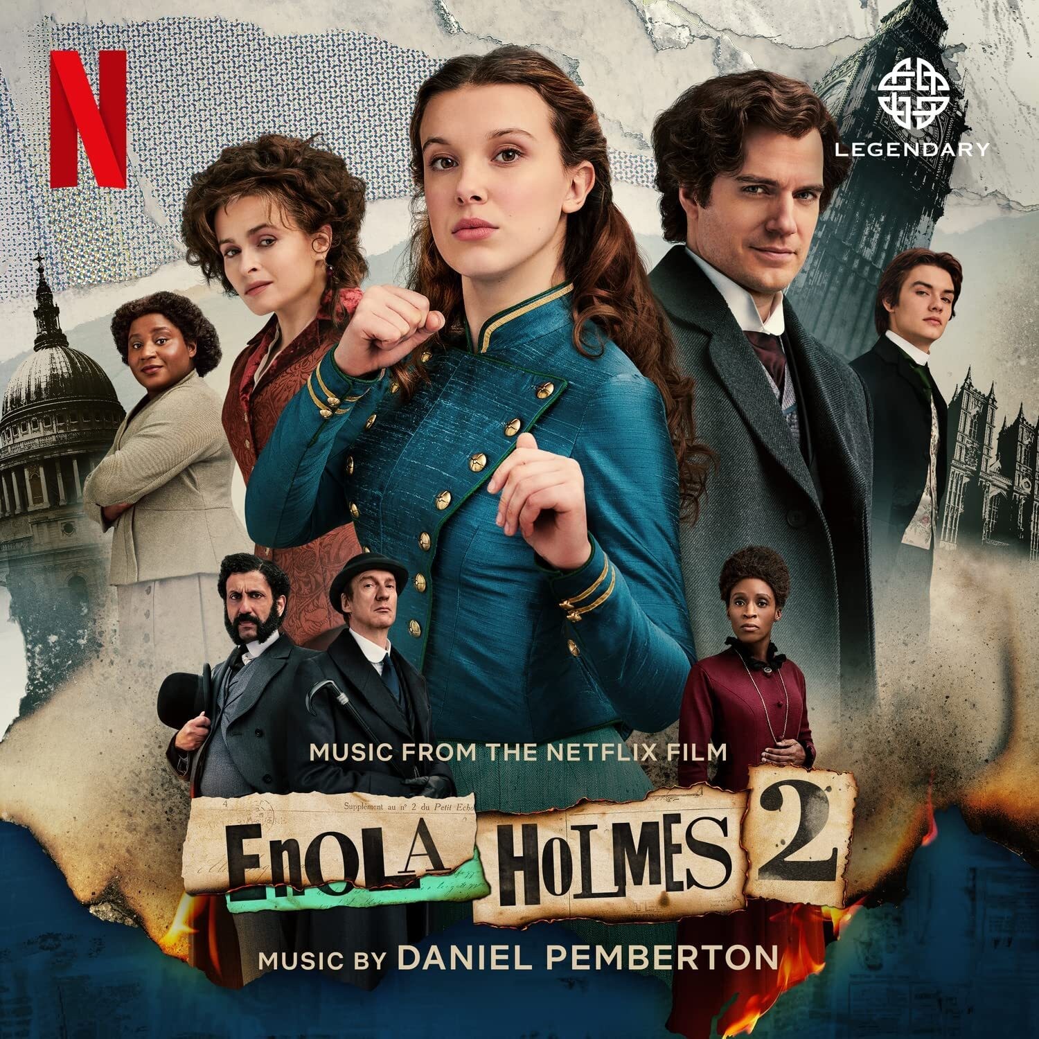 Daniel Pemberton Enola Holmes 2 (CD) Album | eBay