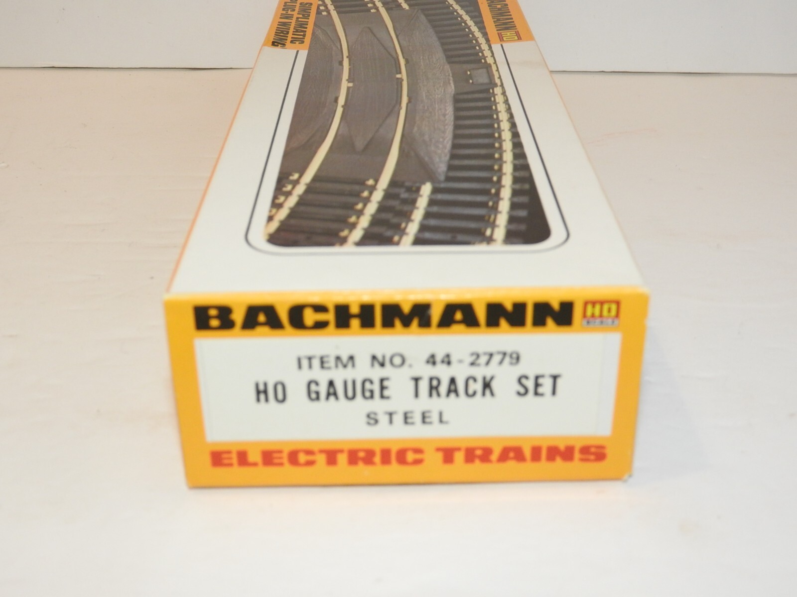BACHMANN HO scale #44-2779 TRACK SET 12 PCS. CURVED with RE-RAIL POWER ...