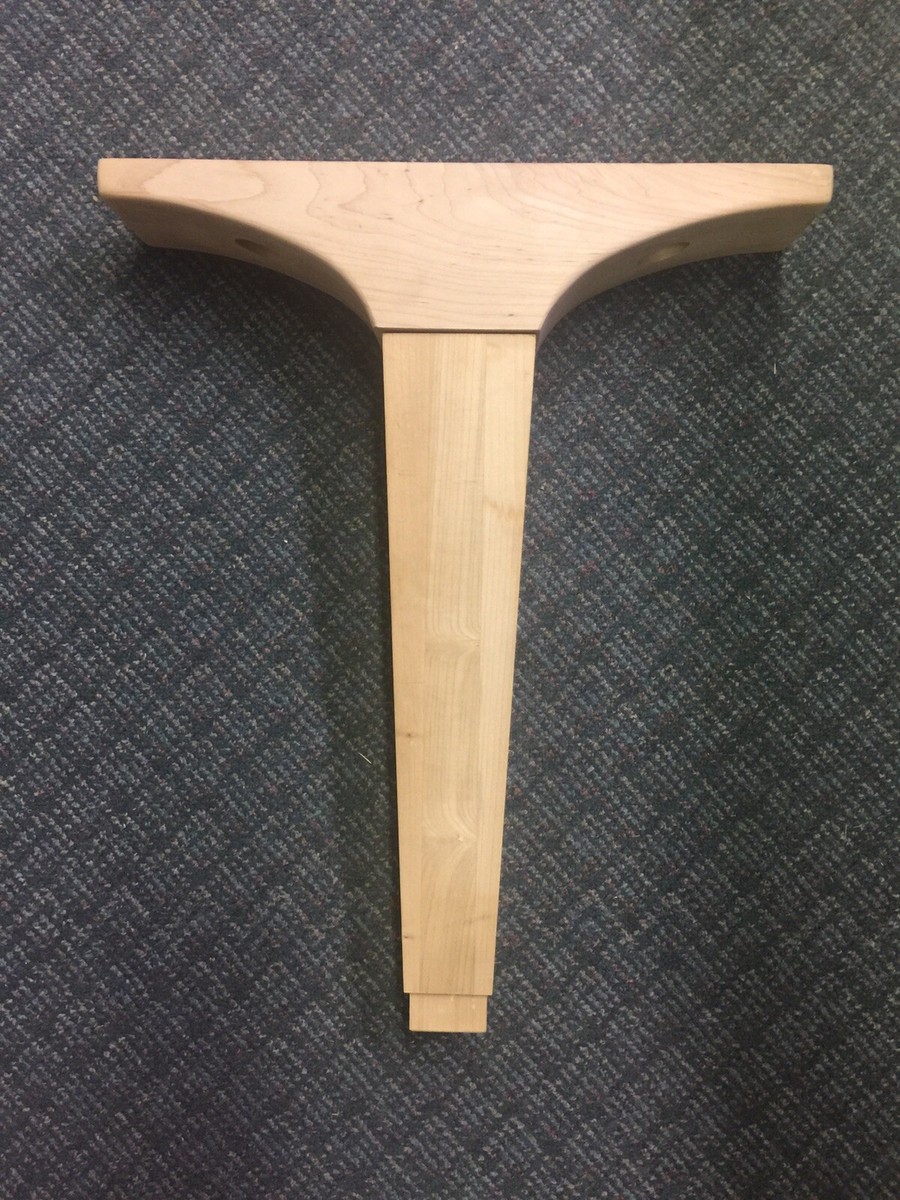 Piano Legs Piano Stool Base Only In Cherry Finish Adjustable Height