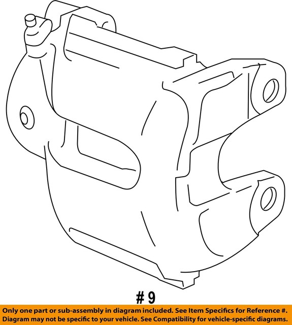 07-13 BMW 328i Rear Left Brake Caliper OEM 34216768697 for sale online ...