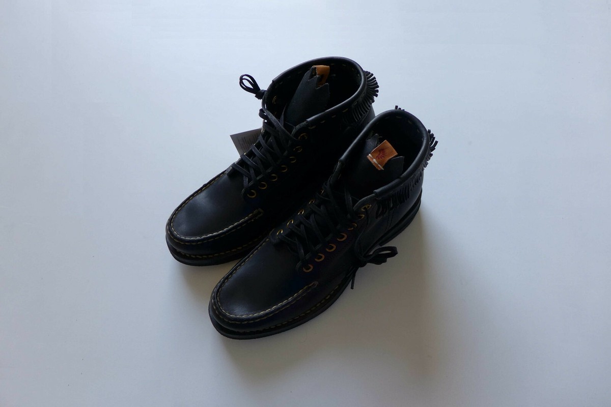 Visvim AW16 Blackfoot Moc Toe Boots in Black, size US8/UK7 Visvim AW16 Blackfoot Moc Toe Boots in Black, size US8/UK7