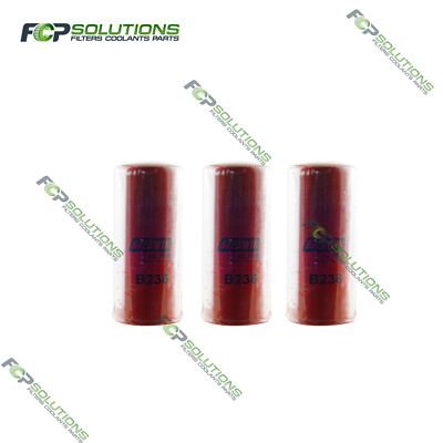 3 x B236 Oil Filter - Xref A44081, 1173430, AZ22878, 119593-35100 ...