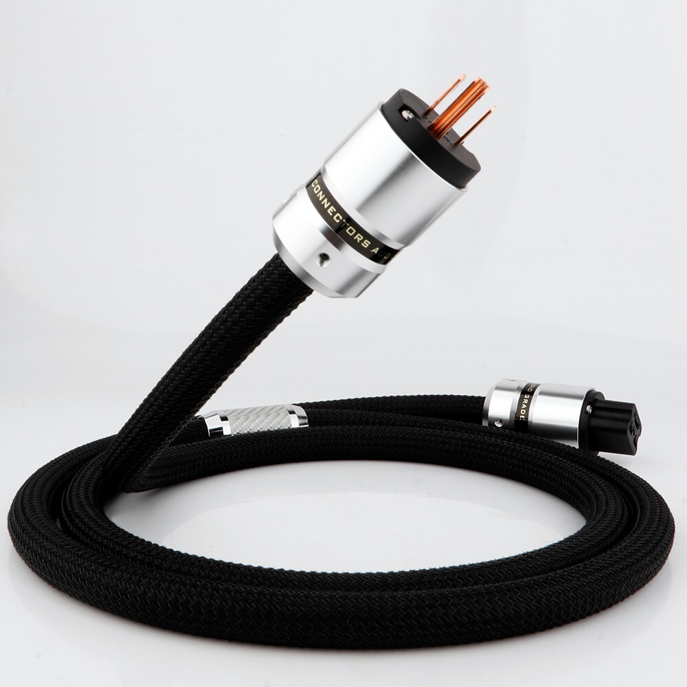 C19 US AC Mains Cable High Fidelity 20A IEC Hi-End Shielding Audio ...