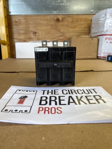 BAB3070H Molded Case 70A 240V Circuit Breaker 3Pole QUICKLAG BAB New ...