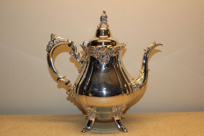 Tea/Coffee Pots & Sets - Baroque Silver Plated