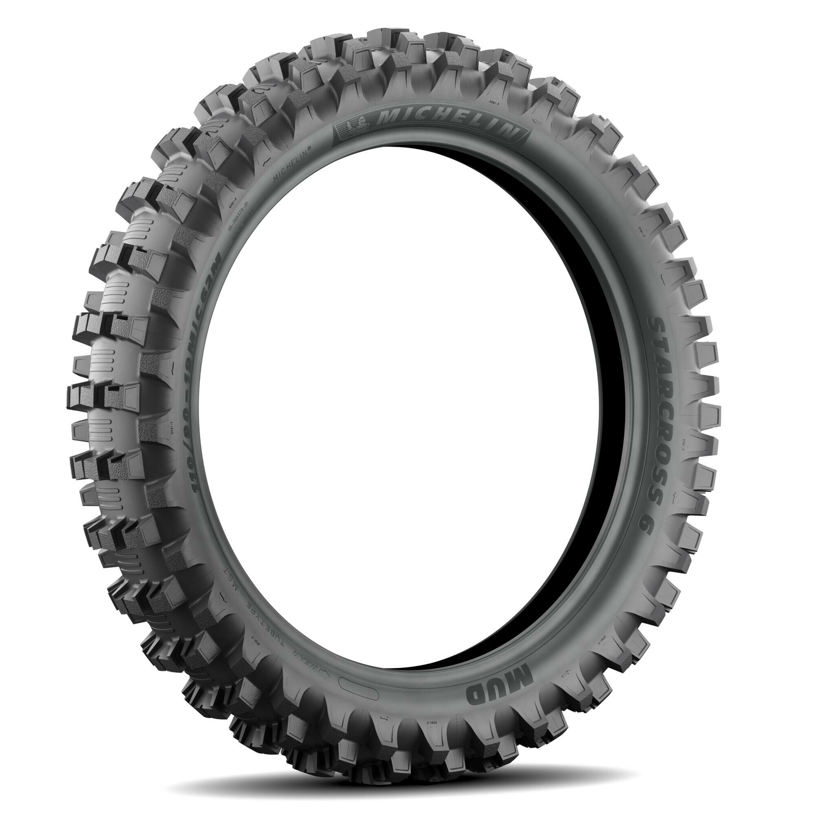 Michelin StarCross 6 110/90-19 Rr Bias Sand Tire 62M TT Yamaha YZ250WR ...
